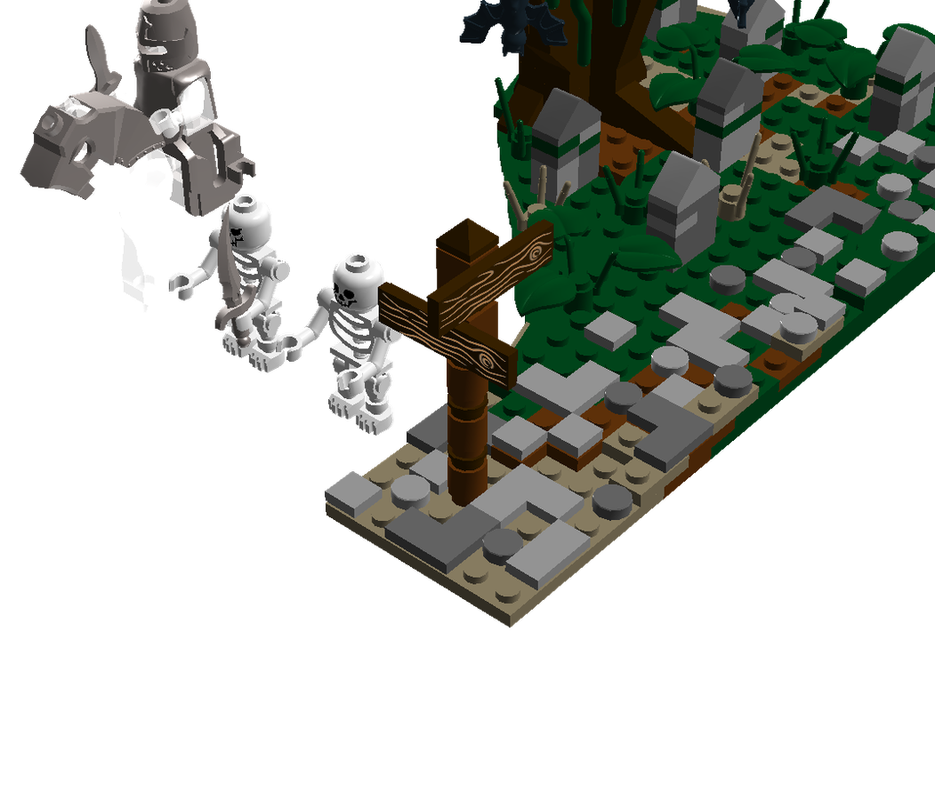 Lego Tombstone