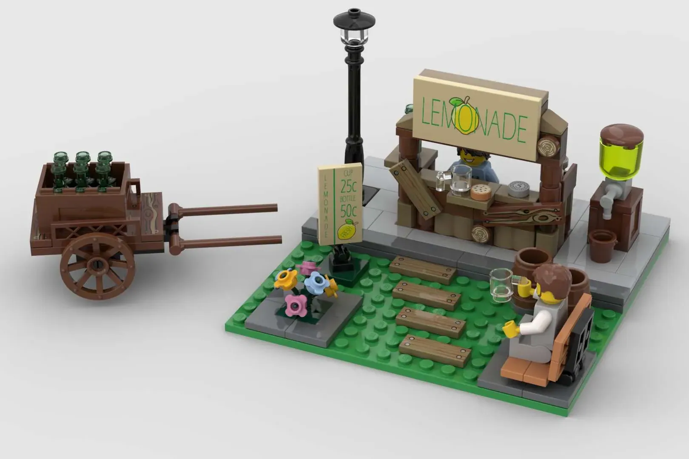 LEGO IDEAS - Old Fashioned Lemonade Stand
