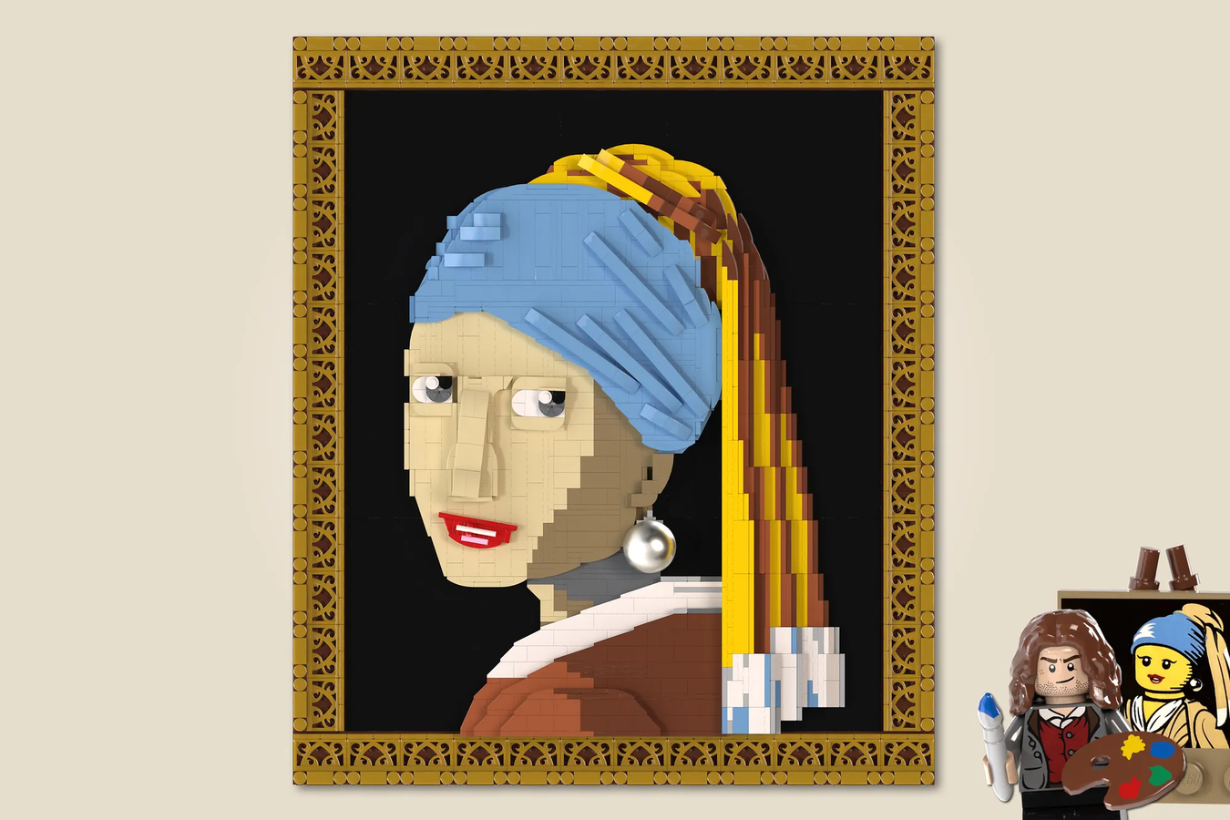 LEGO IDEAS - LEGO Girl With a Pearl Earring