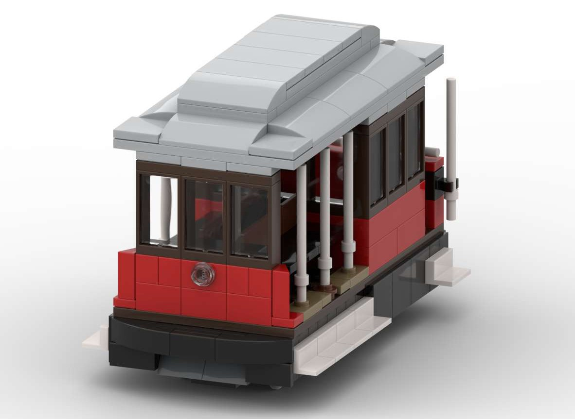 LEGO IDEAS - Cable-Powered Cable Car