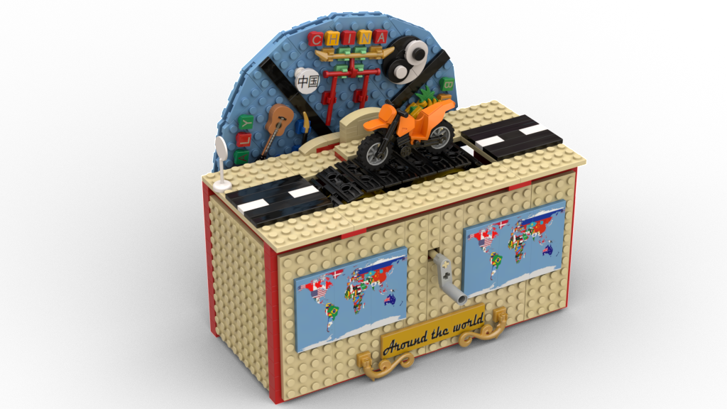 LEGO IDEAS - Around This Beautiful World - Working Model