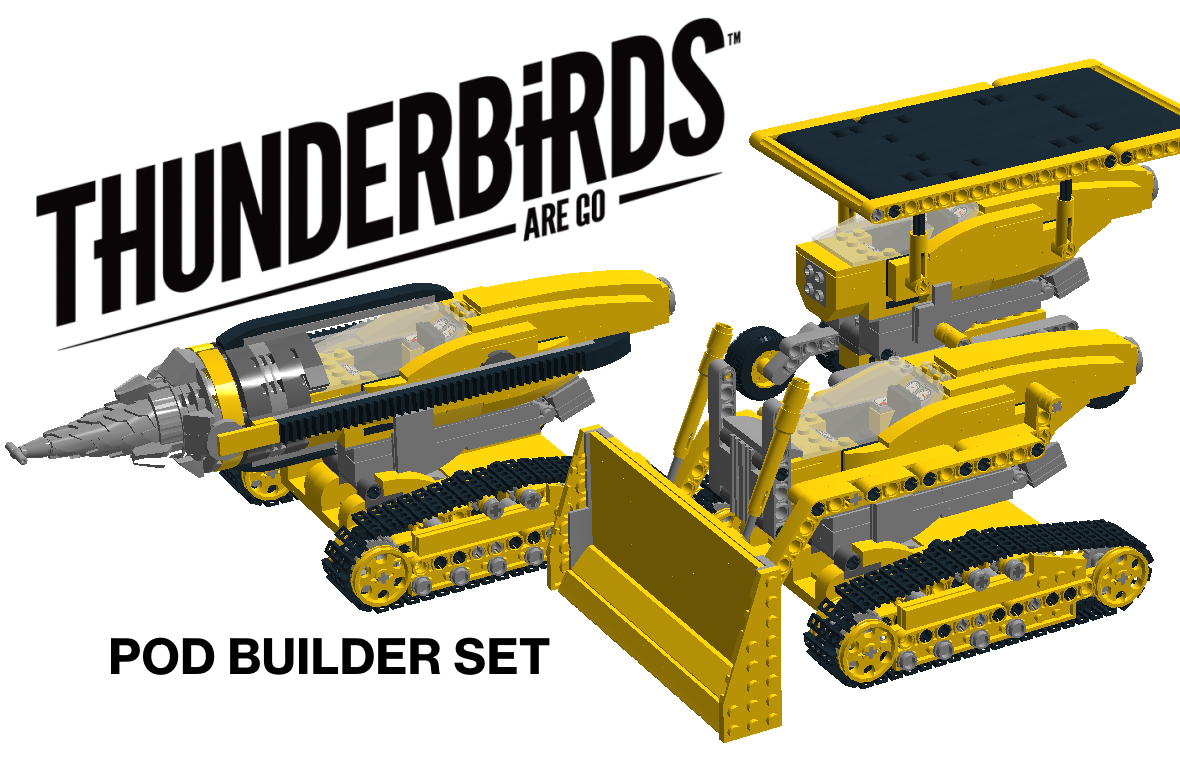 LEGO IDEAS - Thunderbirds Are Go - Pod Builder Set