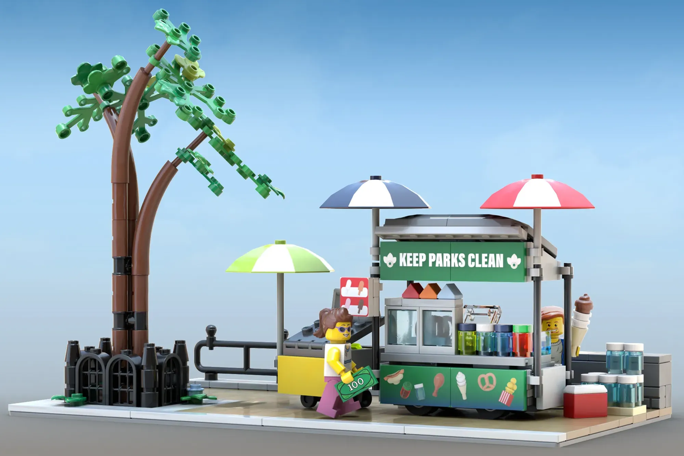 LEGO IDEAS - The Snack Cart