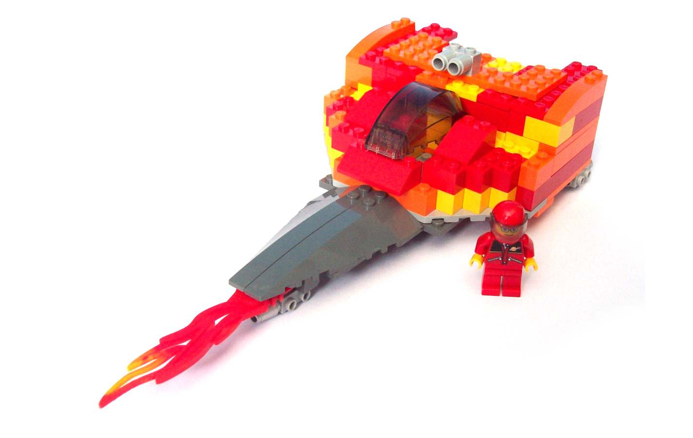 LEGO IDEAS - Fire Breathing Starship