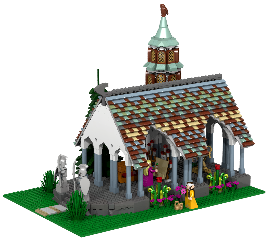 LEGO IDEAS - LOTR - Rivendell Part 1