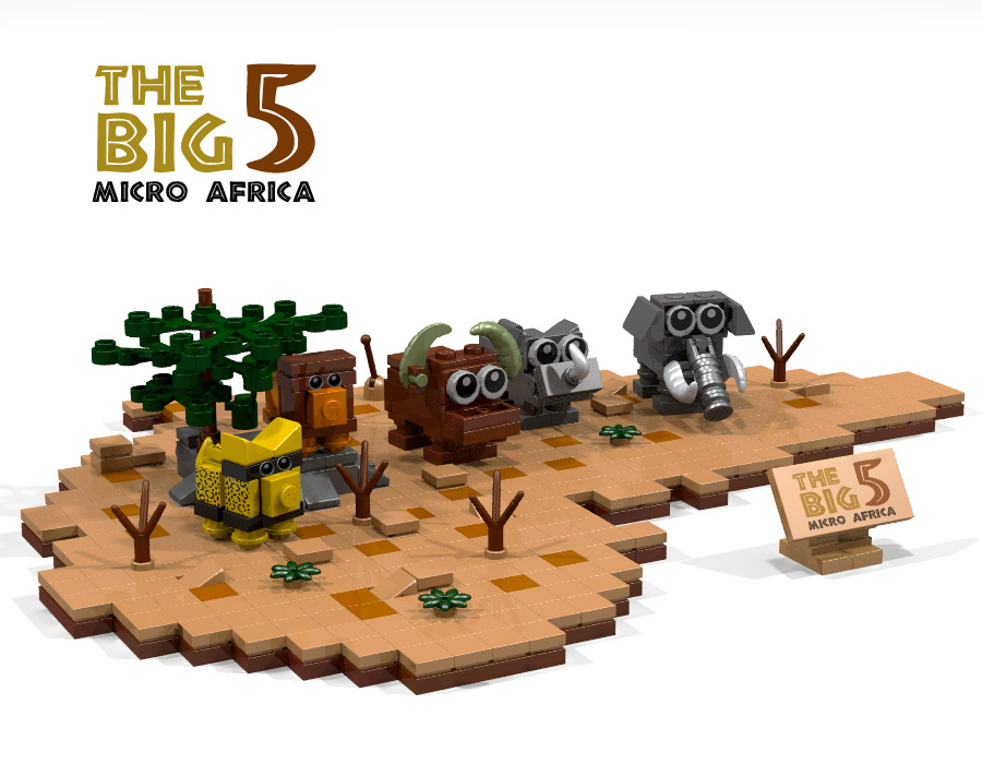 LEGO IDEAS - The Big 5 - Micro Africa