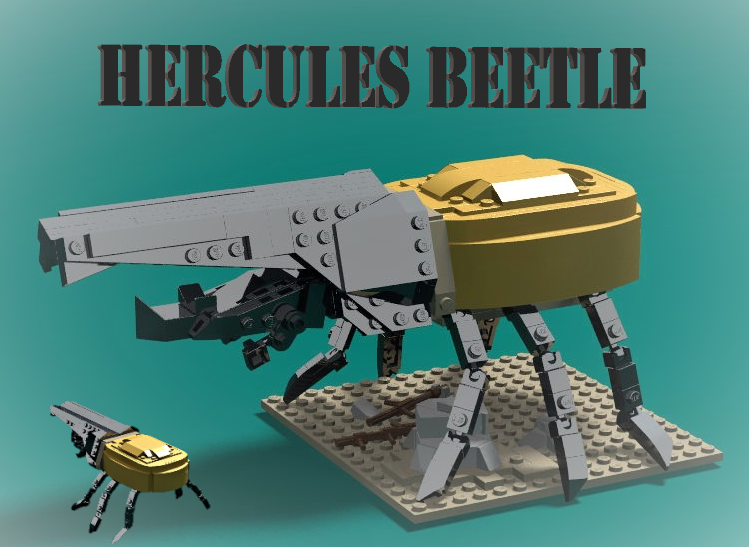 LEGO IDEAS - The Hercules Beetle
