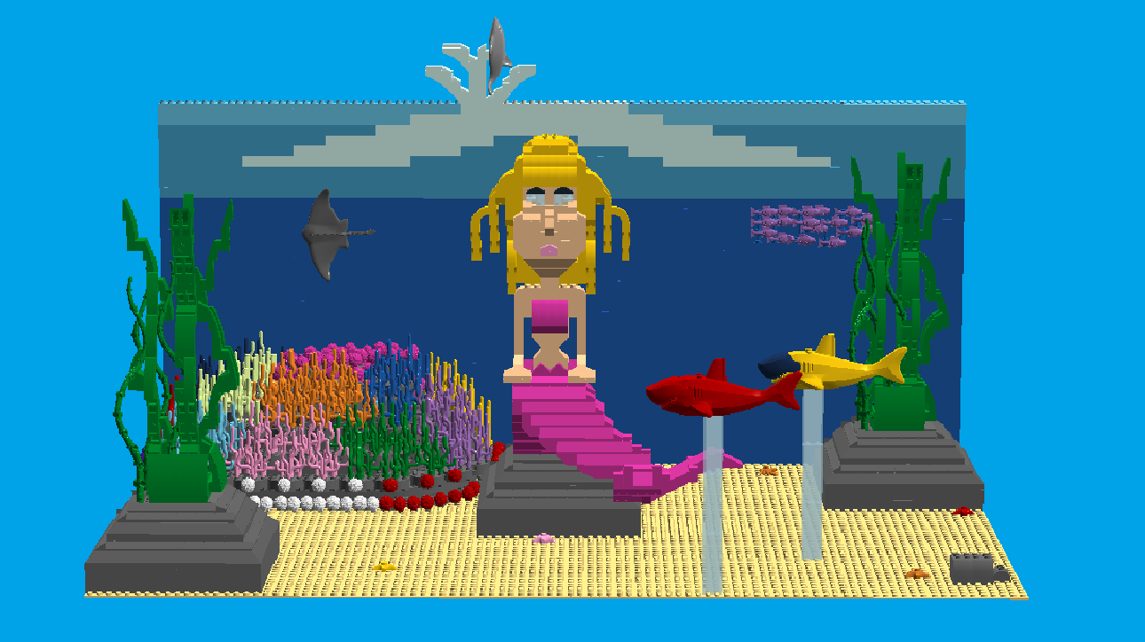 LEGO IDEAS - Mermaid at the Bottom of the Sea