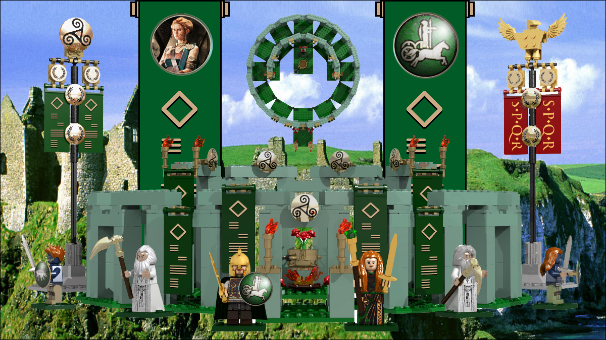 LEGO IDEAS - Level 5: Boudicca Unites the Celts at Stonehenge