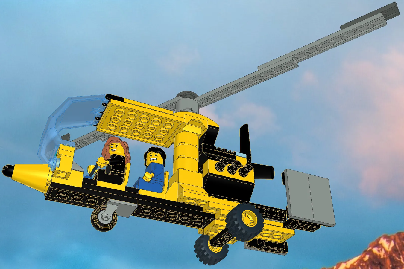 LEGO IDEAS - The Gyrocopter