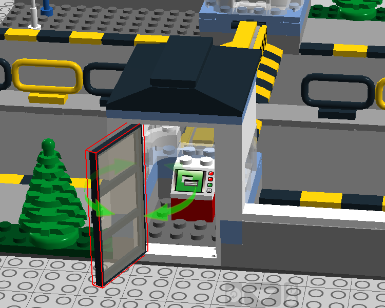 LEGO IDEAS - Maersk harbor entrance