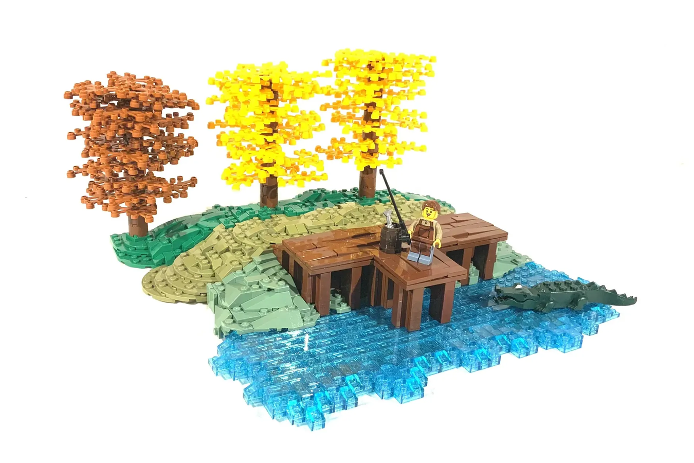 LEGO IDEAS - Fishing Adventure (With a Twist)