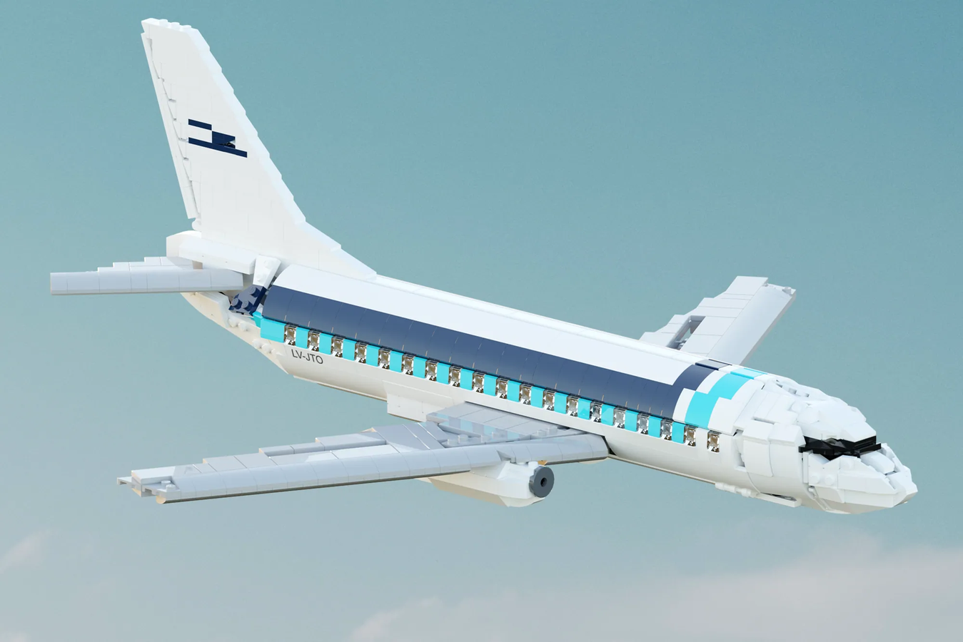LEGO IDEAS - Boeing 737-200 Aerolineas Argentinas