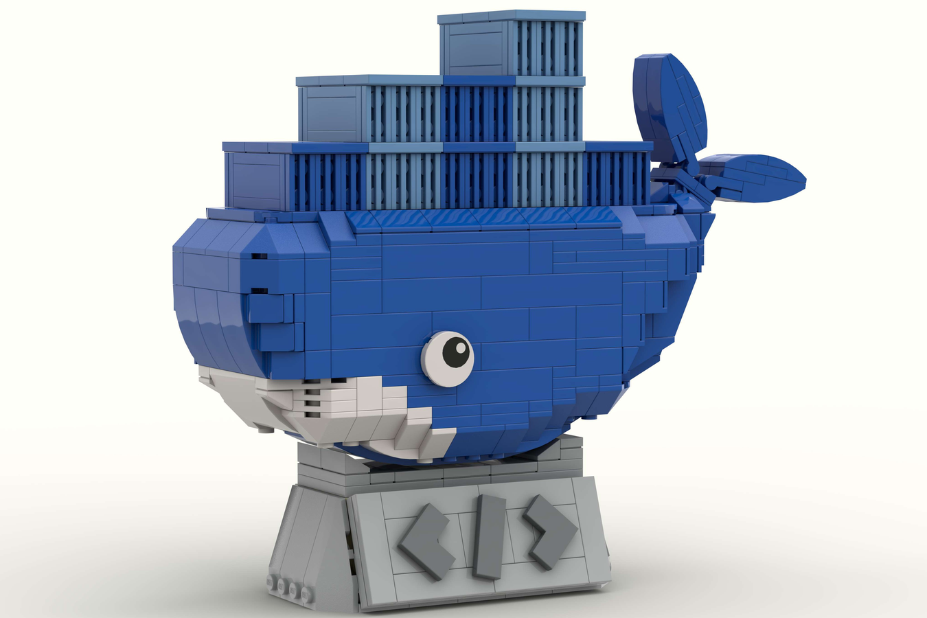 LEGO IDEAS - Docker Container Whale