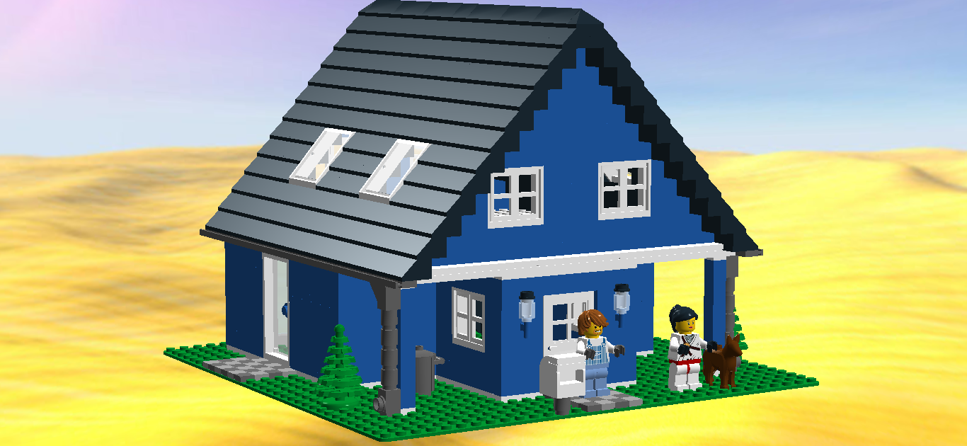 LEGO IDEAS - A middle single-family House