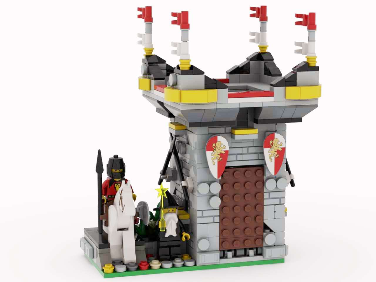 LEGO IDEAS - Old Stone Castle Pen Holder