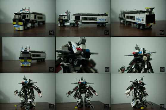 LEGO IDEAS - The Truck Robot Transformers Thing v.03