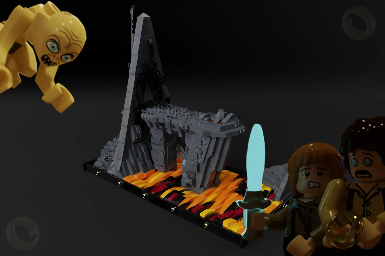 LEGO IDEAS - Mount Doom