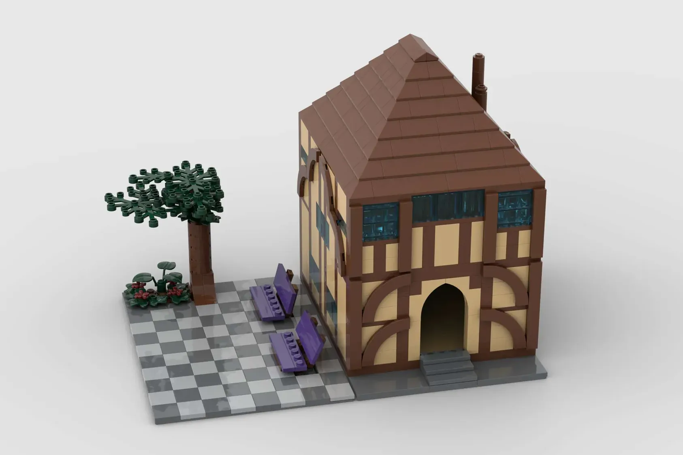 LEGO IDEAS - LEGO Medieval Frame House