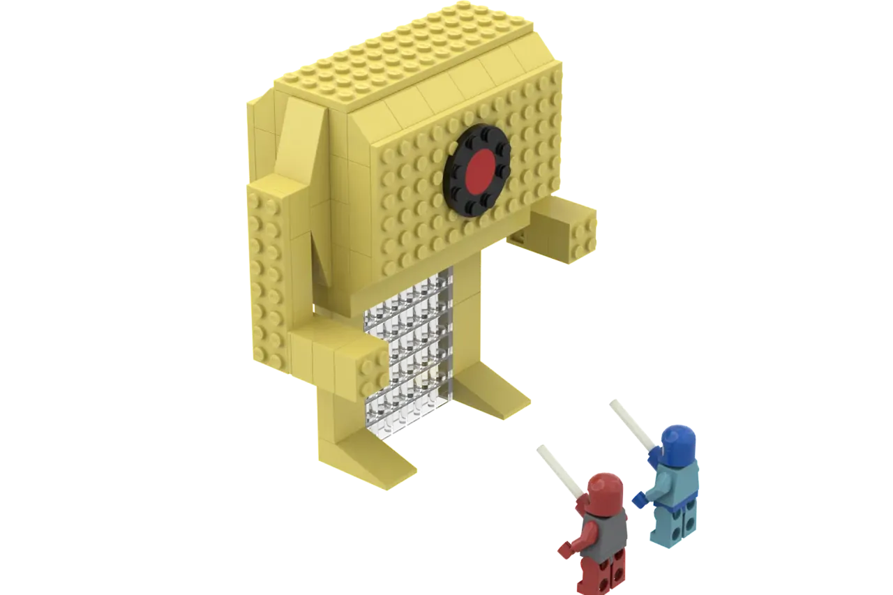 LEGO IDEAS - Mega Man and Proto Man VS the Yellow Devil