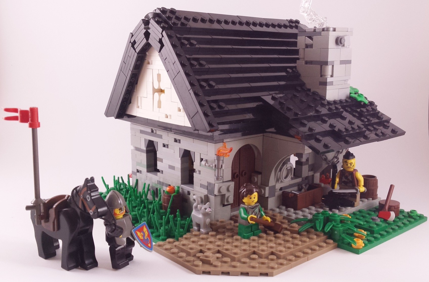 LEGO IDEAS - Medieval Blacksmith