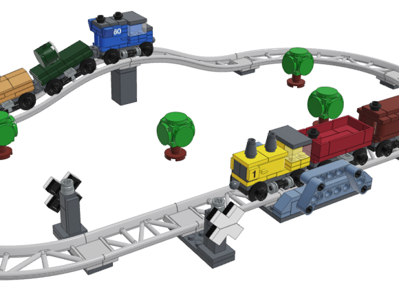 LEGO IDEAS - Miniature Train Set