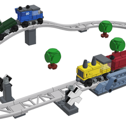 LEGO IDEAS - Miniature Train Set