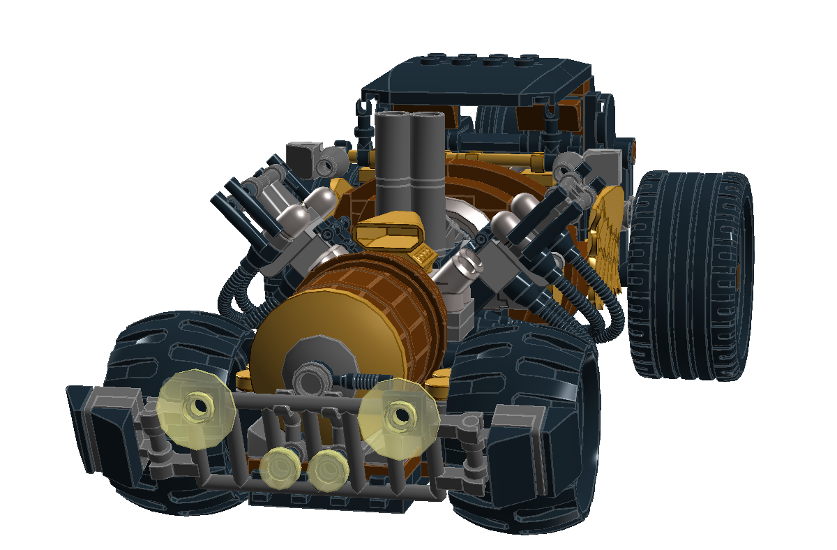 LEGO IDEAS - Steampunk Hotrod