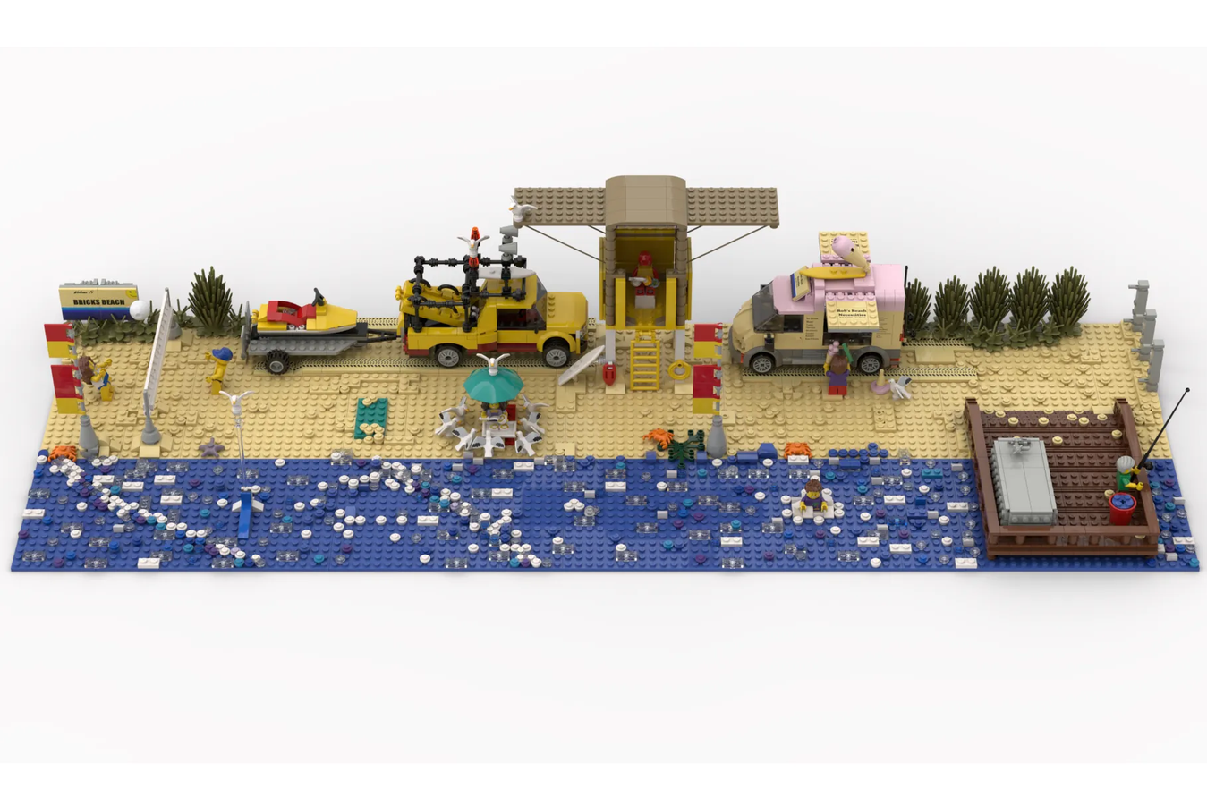 LEGO IDEAS - Between the Red and Yellow Flags