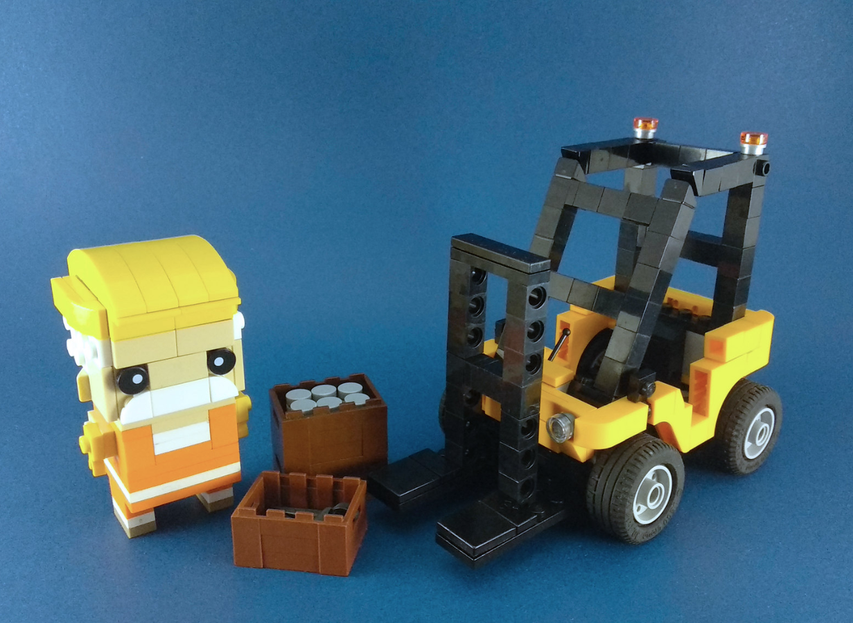 LEGO IDEAS - Forklift Operator