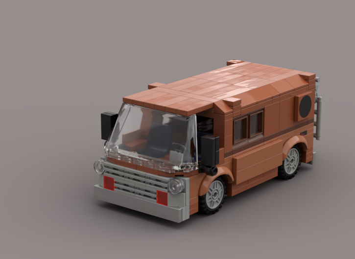 LEGO IDEAS - Nostalgic Orange Van