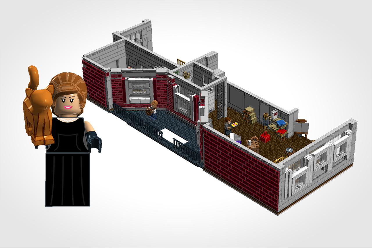 LEGO IDEAS - Breakfast at Tiffany's - Holly's Apartment