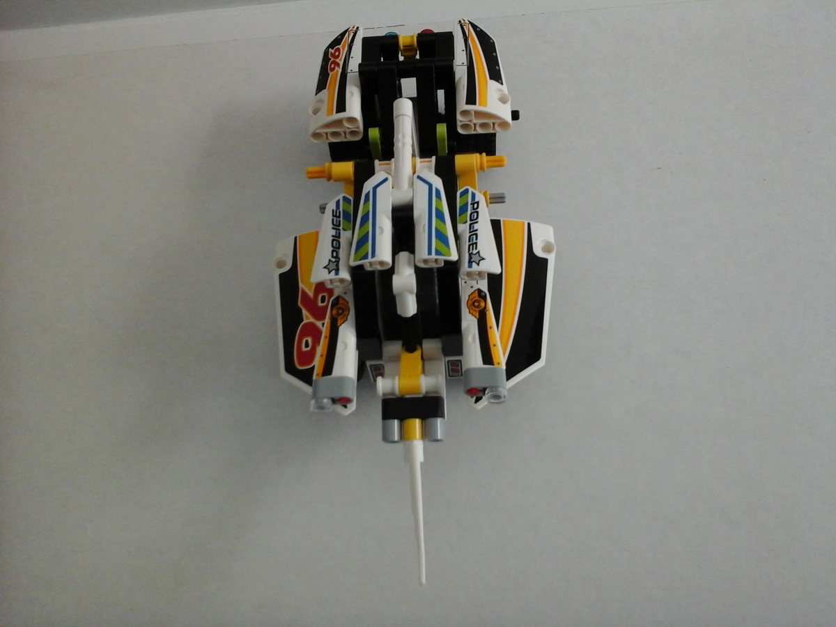 LEGO IDEAS - Lego Technic Pull Back Muscle Drag Car