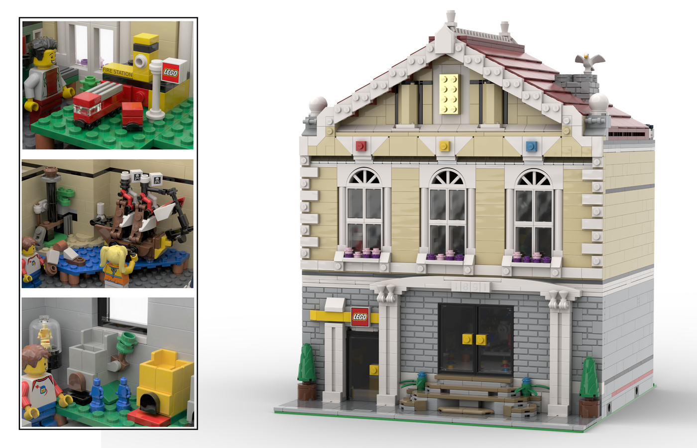 Parisian House Legos