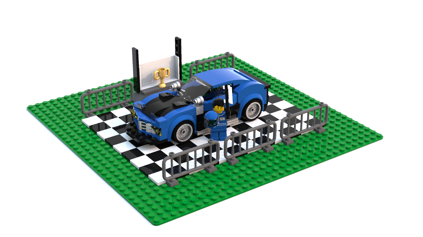 LEGO IDEAS - Lego Speed Champions Custom Build #4