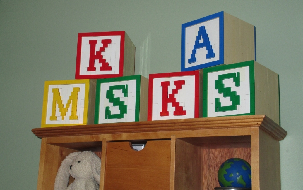 Toy Story Letter Blocks
