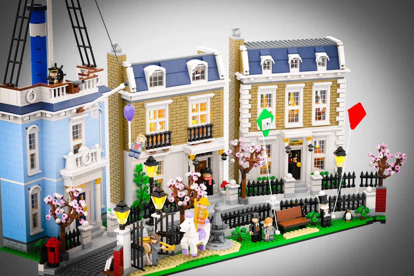 LEGO IDEAS - Mary Poppins, Back to Cherry Tree Lane