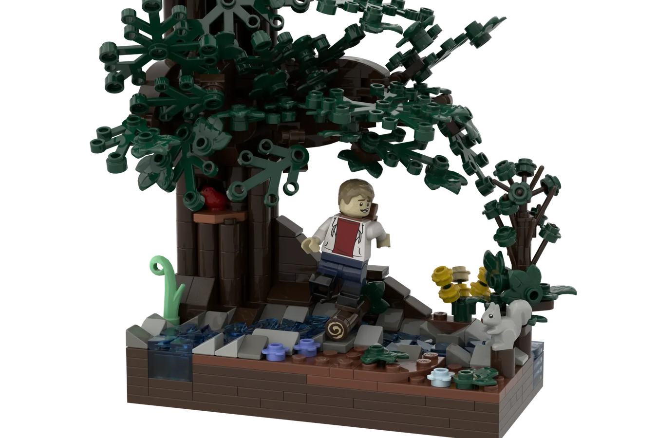 LEGO IDEAS - The Brook in the Woods