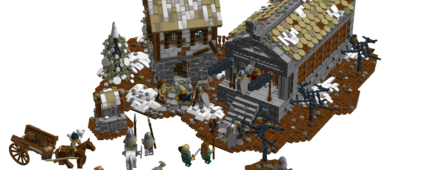LEGO IDEAS - Medieval Hall