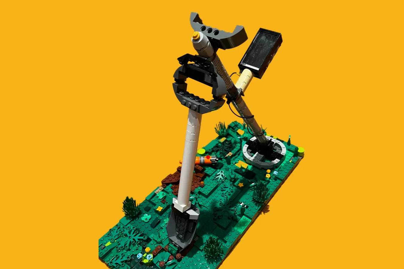 LEGO IDEAS - Treasure Hunting - Metal Detecting