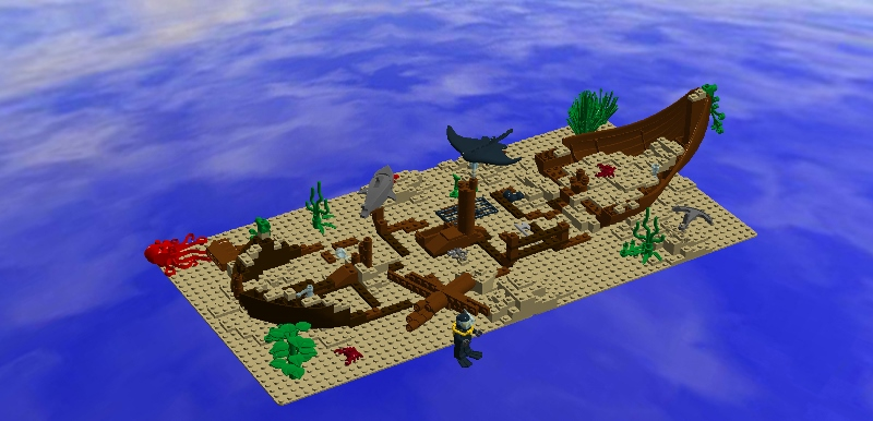 LEGO IDEAS - Ancient Shipwreck