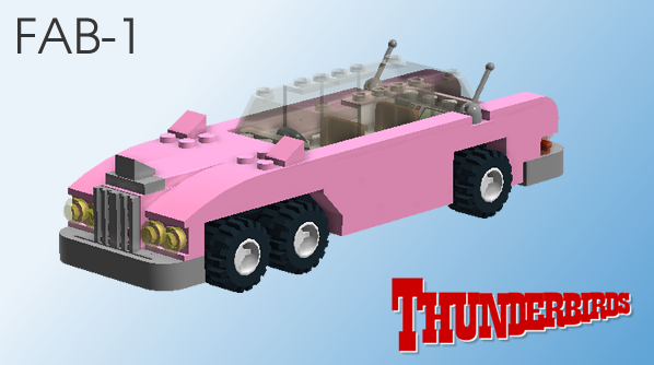 LEGO IDEAS - LEGO Playset 'FAB-1' from Thunderbirds