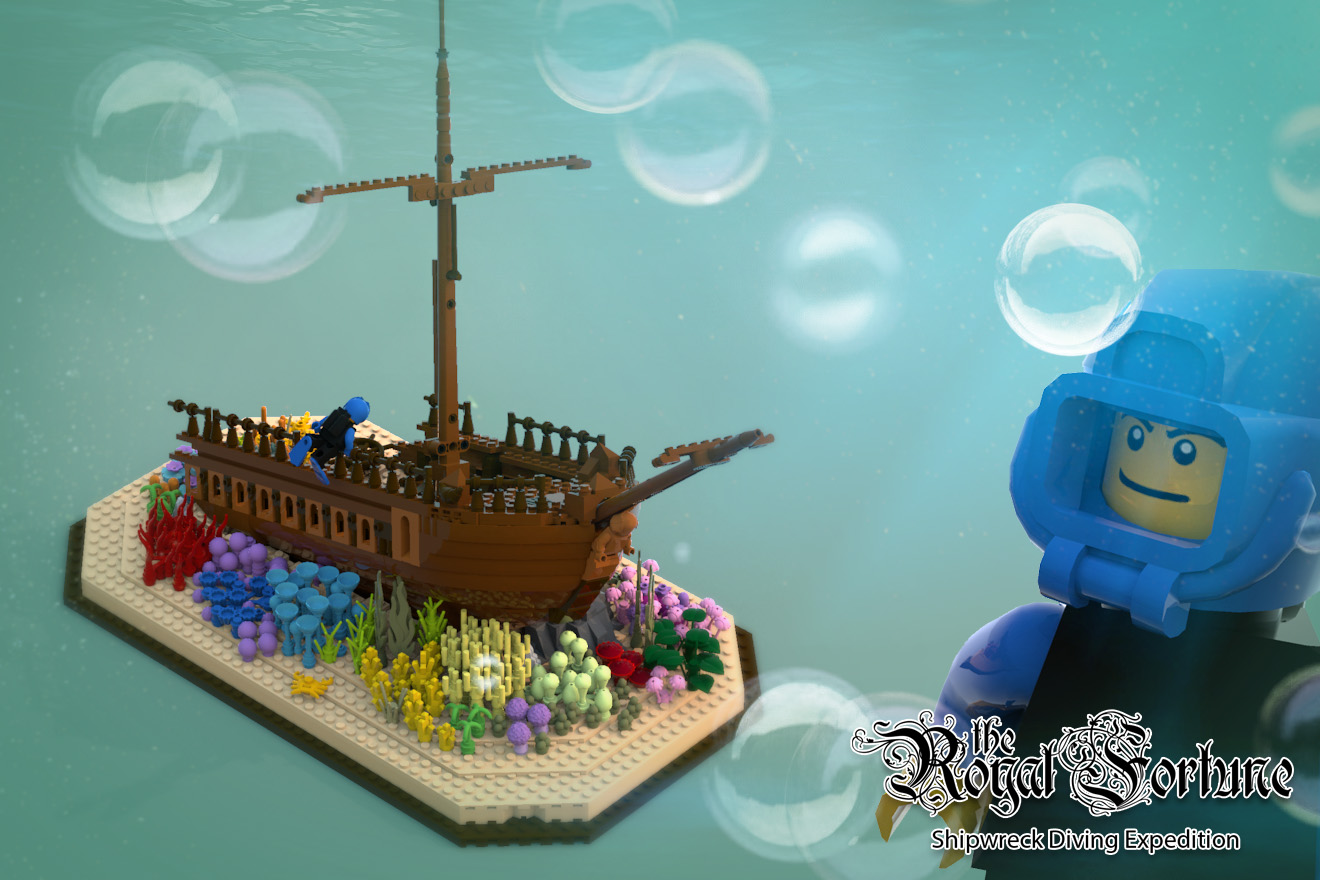 LEGO IDEAS - The Royal Fortune Shipwreck