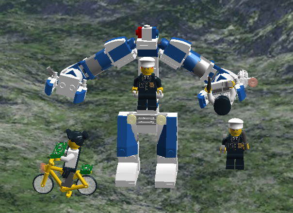 LEGO IDEAS - Police Mech