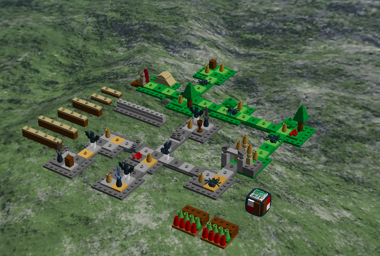 LEGO IDEAS - Lego Hobbit Dice Game