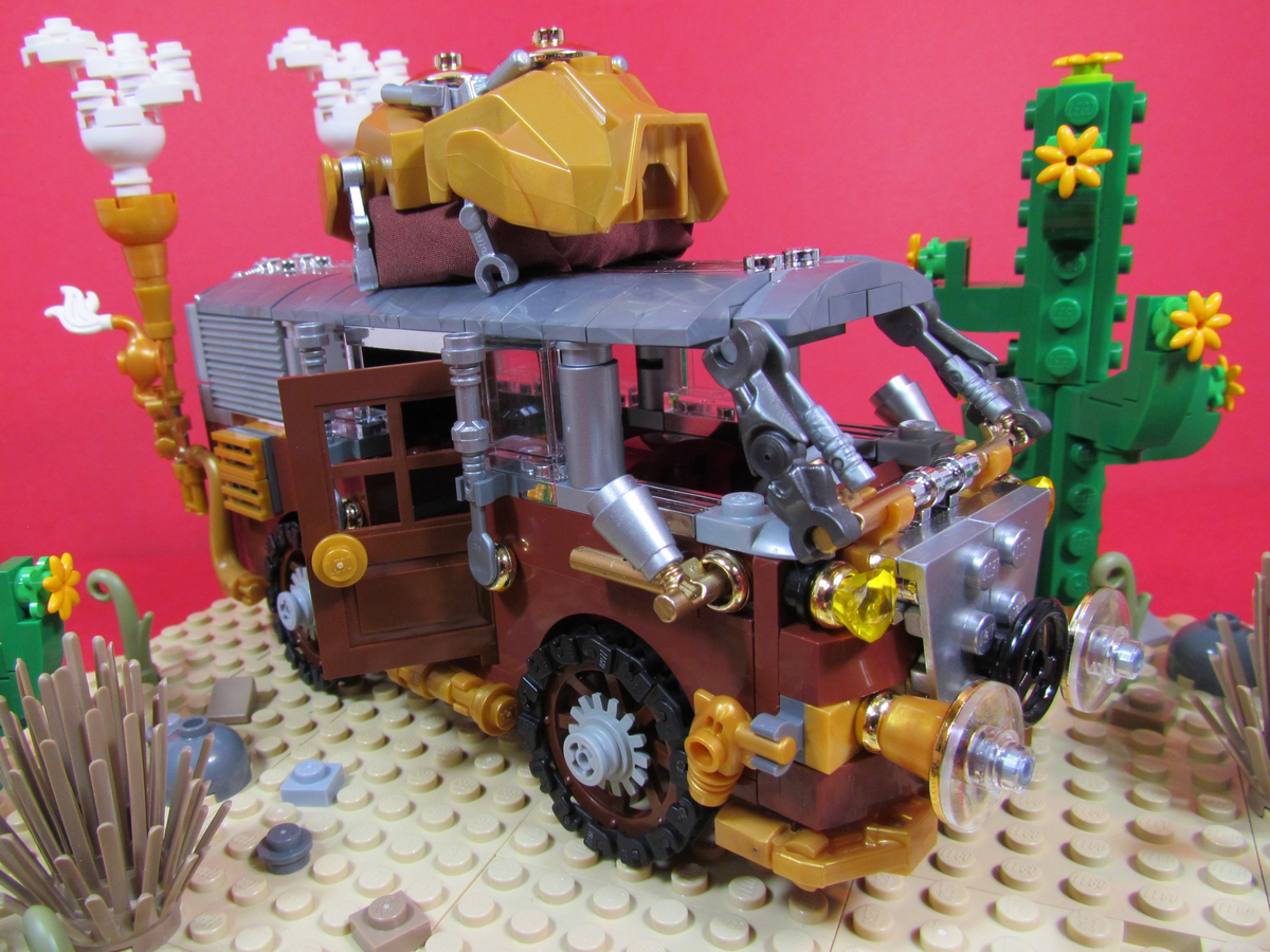 Lego Zombie Apocalypse Camper Van