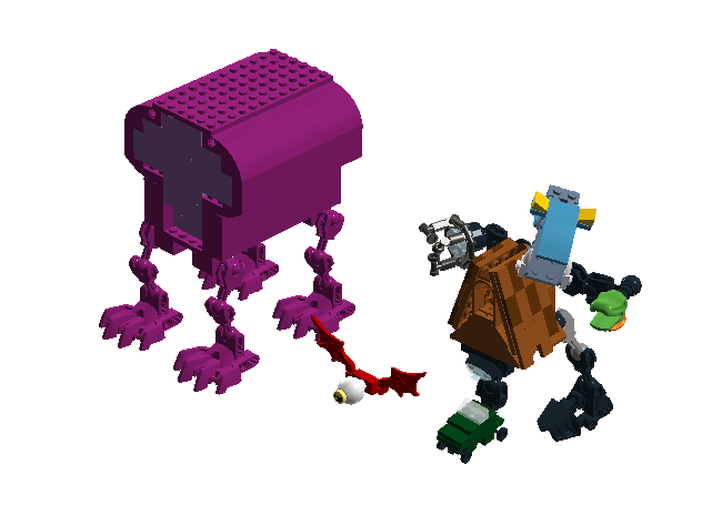 LEGO IDEAS - The Shacktron VS Zanthar