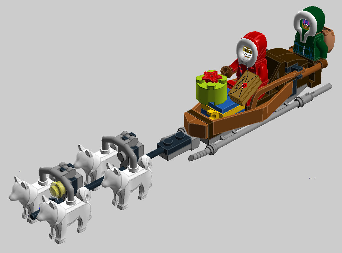 LEGO IDEAS - Dog Sleigh