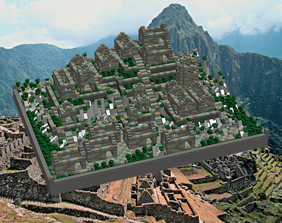 LEGO IDEAS - Architecture: Machu Picchu.