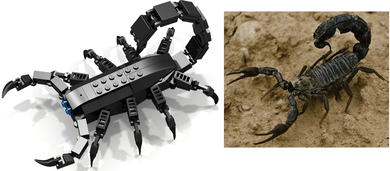 LEGO IDEAS - Black Scorpion